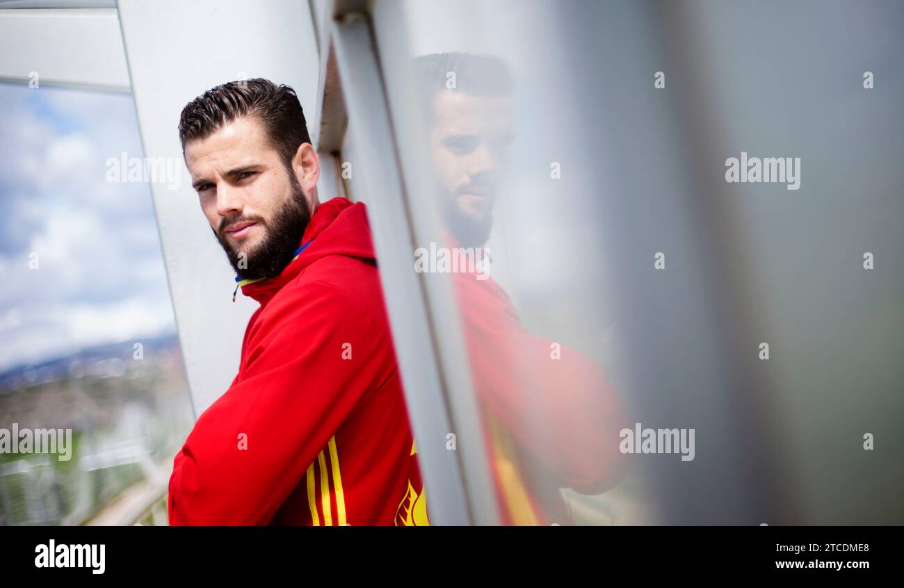Madrid, 03/22/2016. Interview with Nacho, player of Real Madrid and the ...