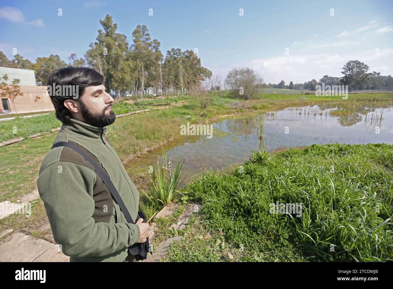 Seville, 02/24/2016. Interview with José Carlos Sires. Blind ...