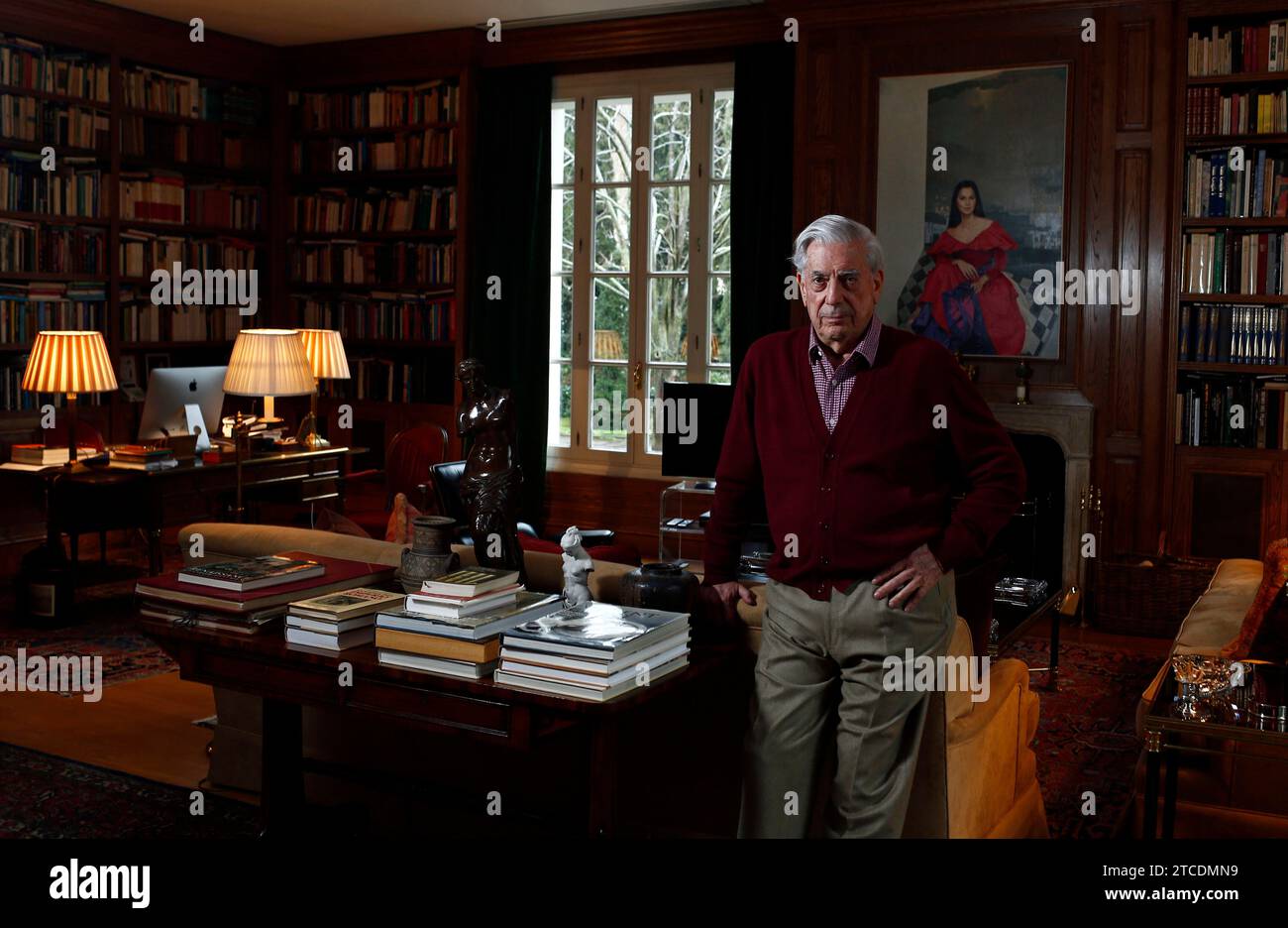 Madrid, 02/26/2016. Interview With Mario Vargas Llosa. Photo: Oscar del ...