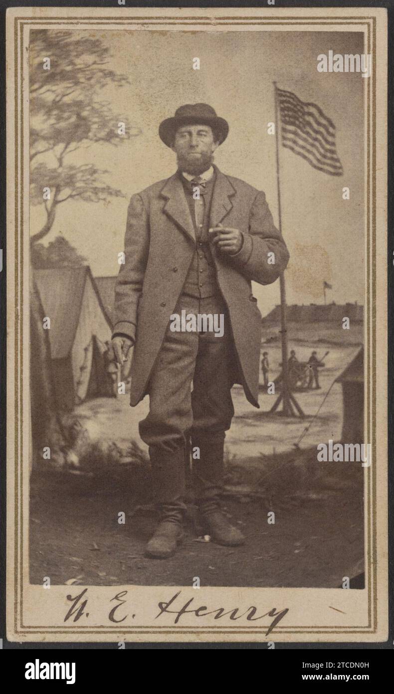 William E. Henry, supervisor, Const. Corp., U.S. Mil. Rds., Alex Stock Photo - Alamy