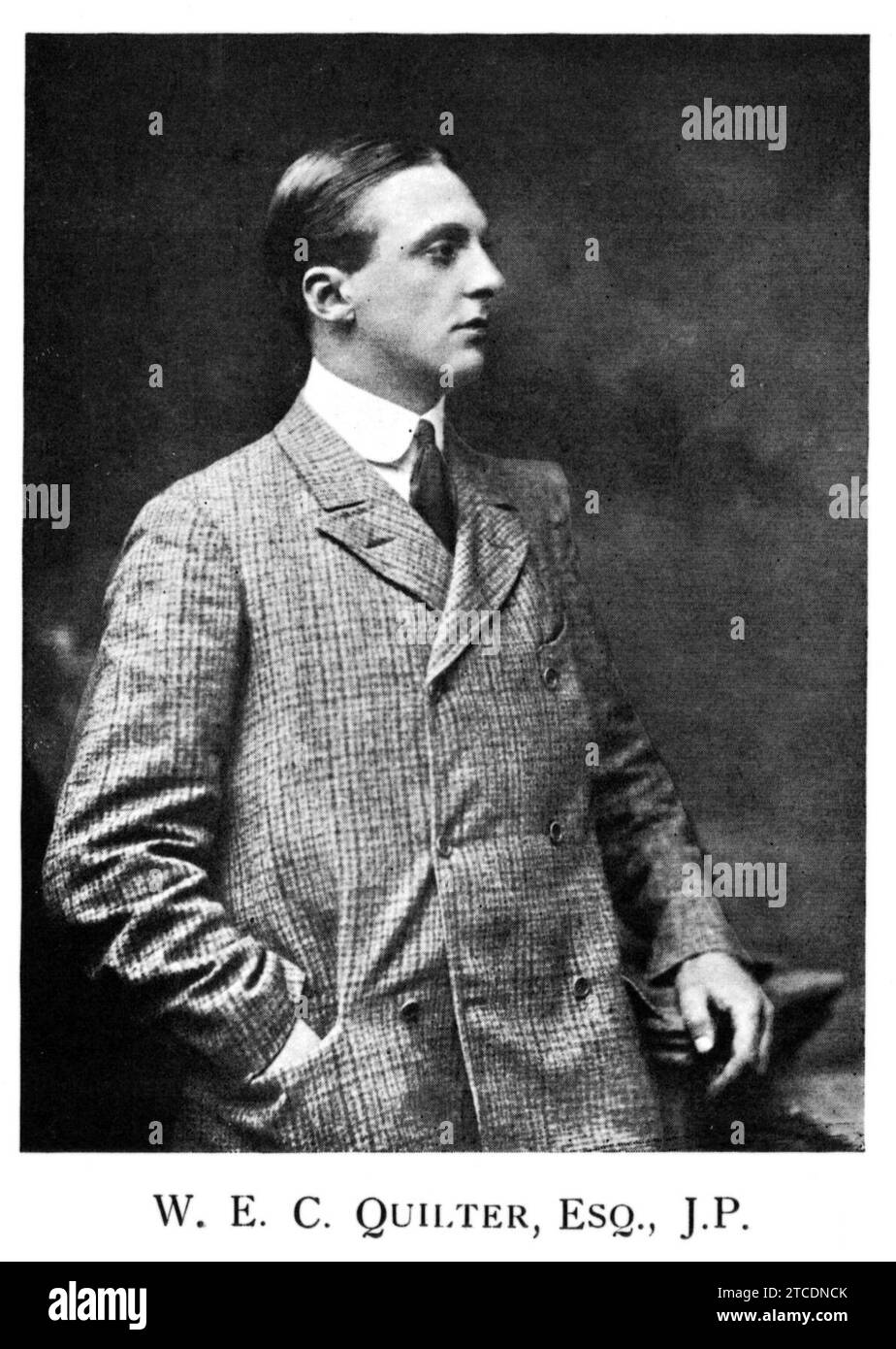 William Eley Cuthbert QUILTER (1873-1952) photo in 1906 Suffolk Leaders ...