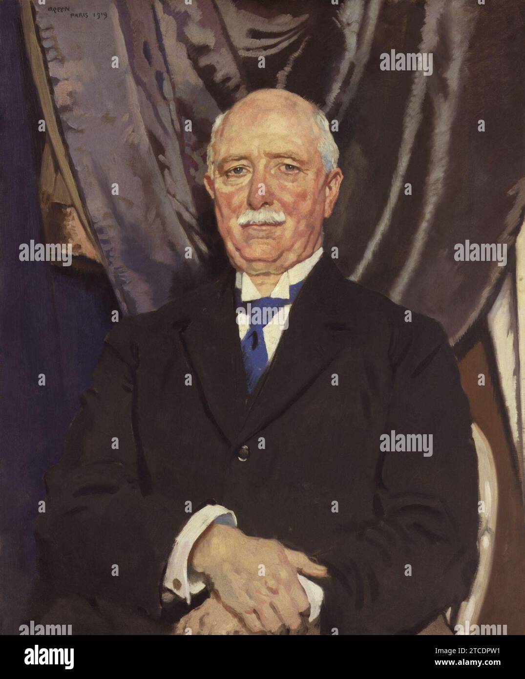 William Ferguson Massey by Sir William Orpen Stock Photo - Alamy