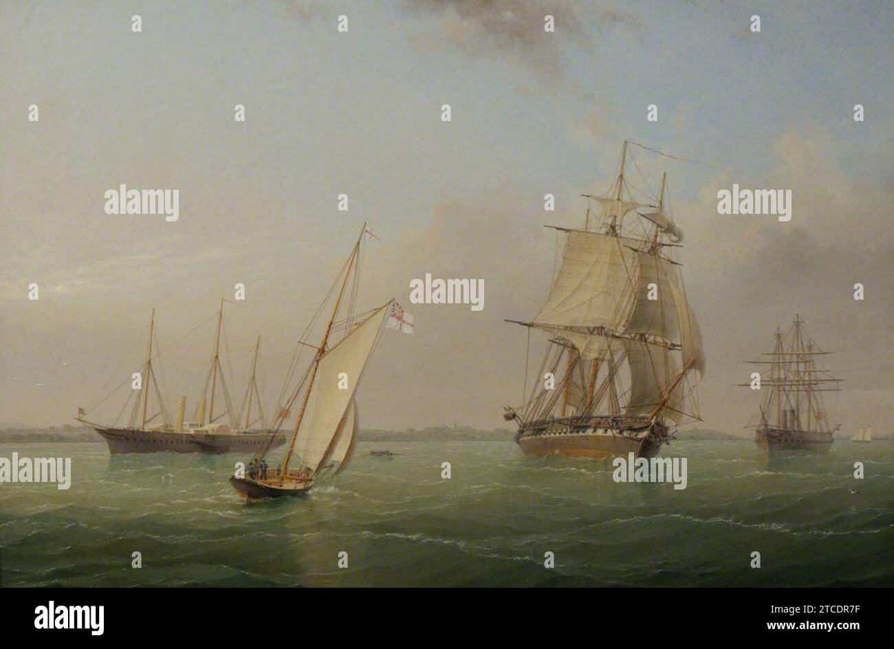 William Frederick Settle (1821-1897) - HMY 'Victoria and Albert II' and ...