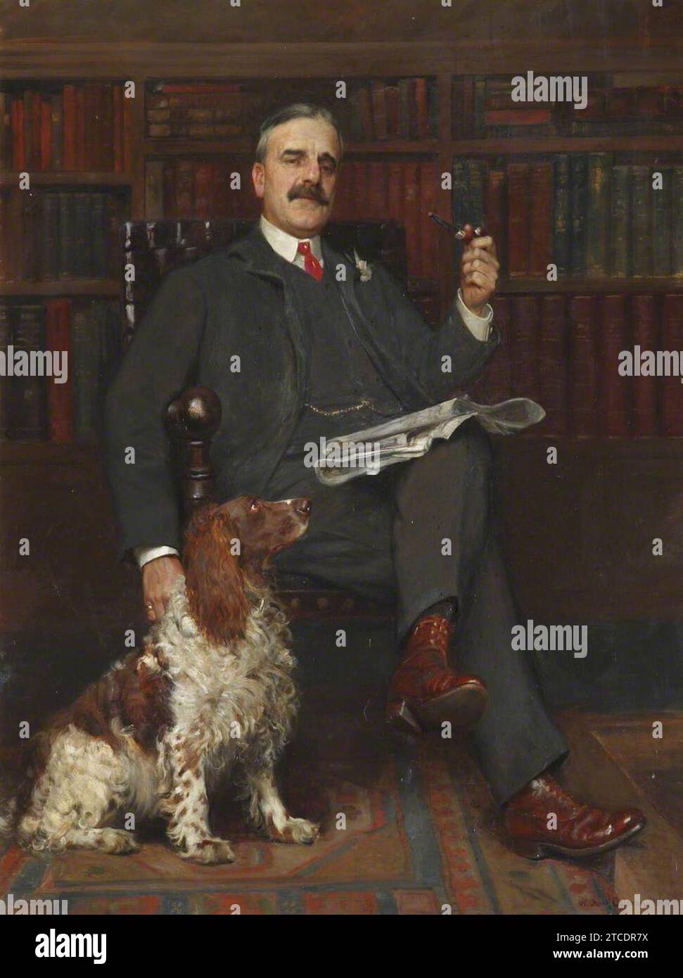 William Frank Calderon Sir Heath Harrison 1926 Stock Photo - Alamy