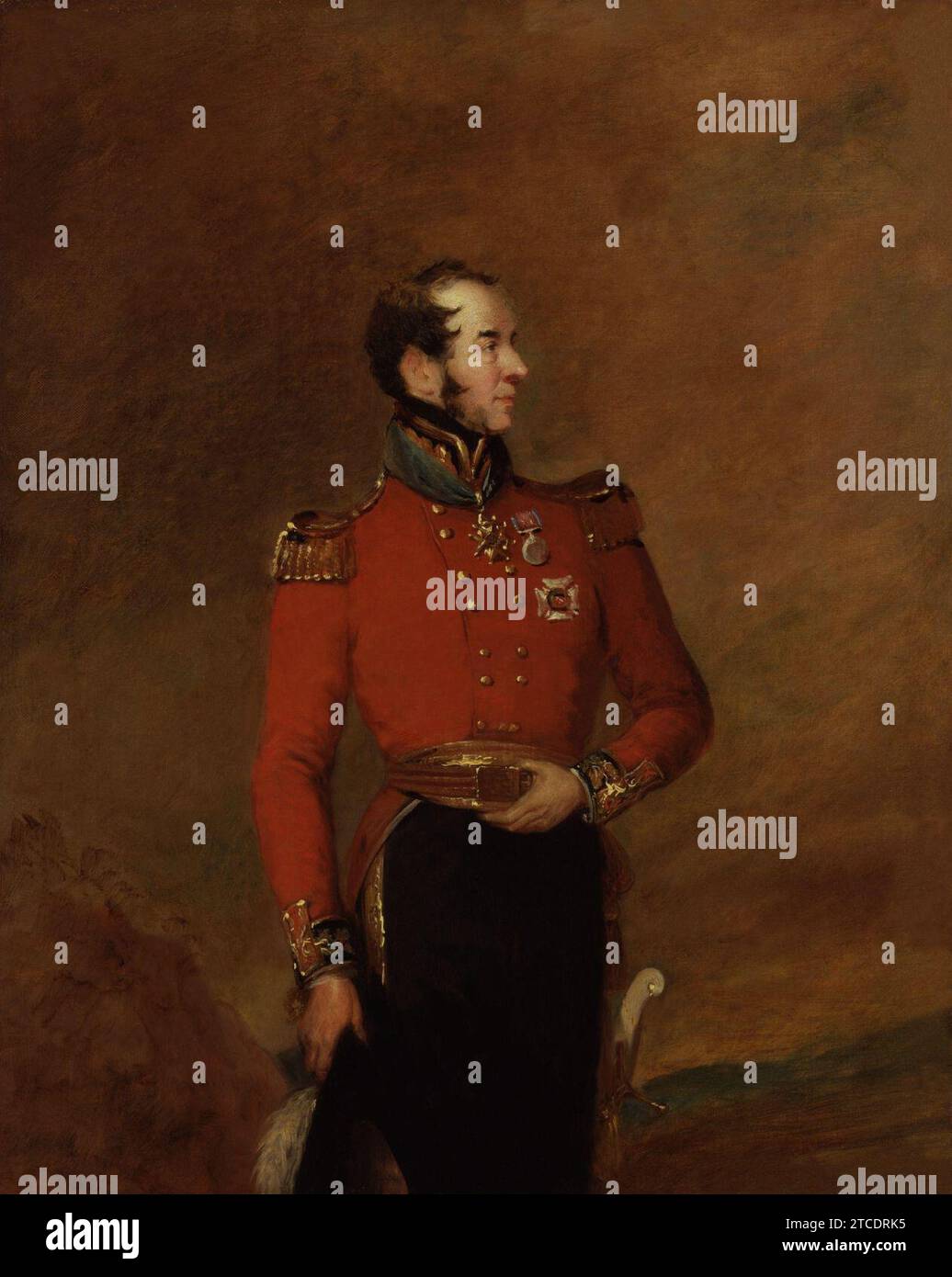 William George Harris, 2nd Baron Harris by William Salter Stock Photo ...