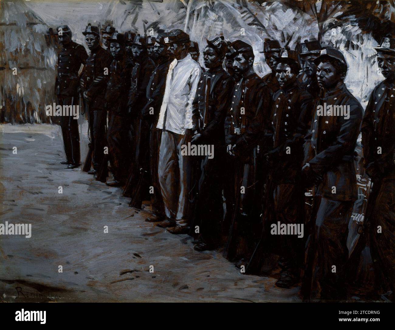 William Gilbert Gaul - The Venezuelan Guard at El Dorado Stock Photo ...