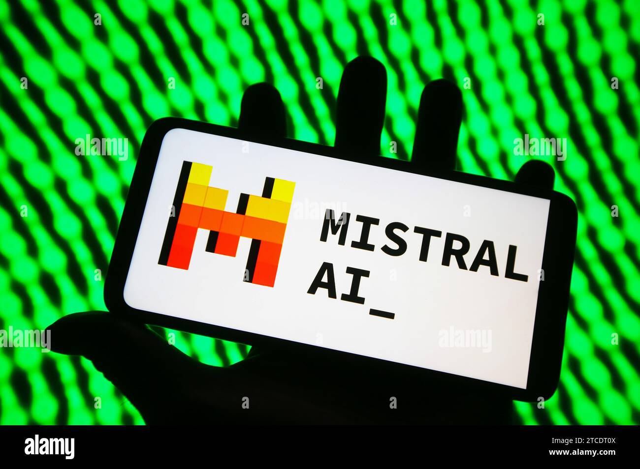 Mistral ai logo hi-res stock photography and images - Alamy
