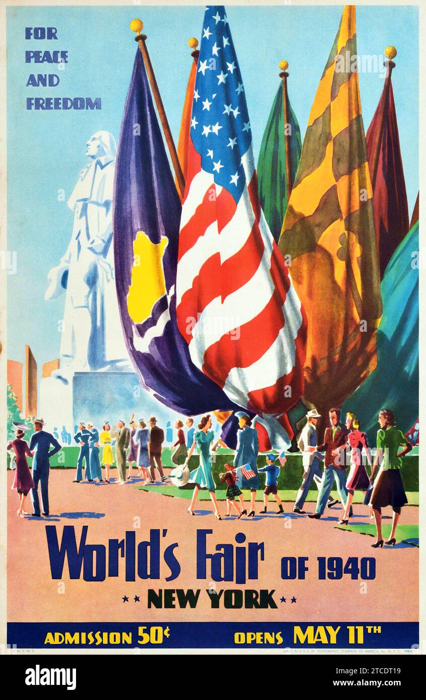 1940 poster hi-res stock photography and images - Alamy