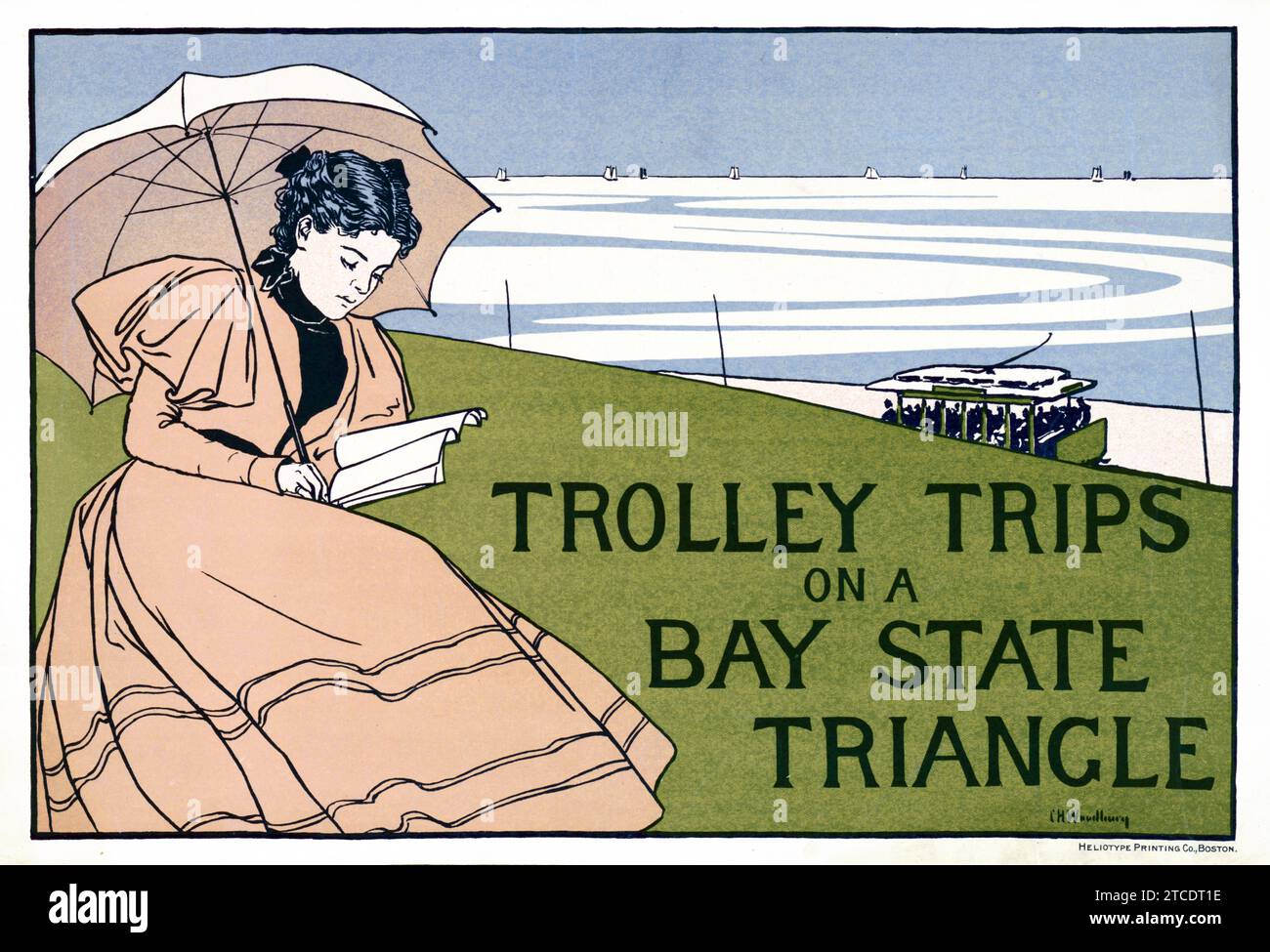 Trolley trips on a Bay State Triangle, Belle Epoque style railroad ...