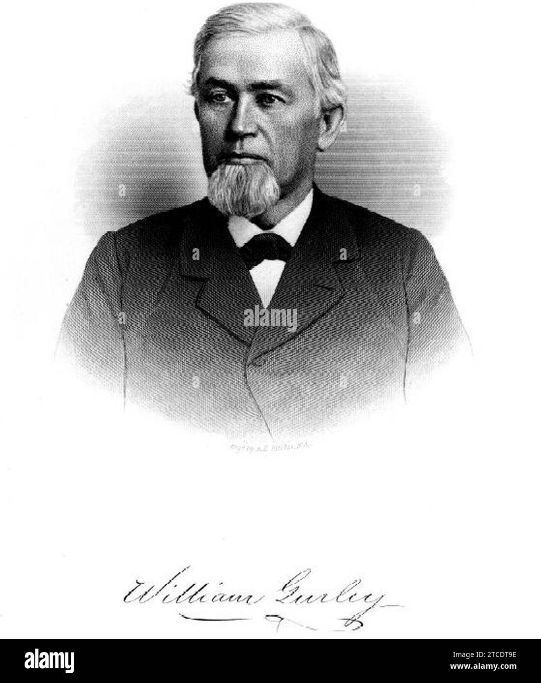 William Gurley Lithograph Stock Photo - Alamy