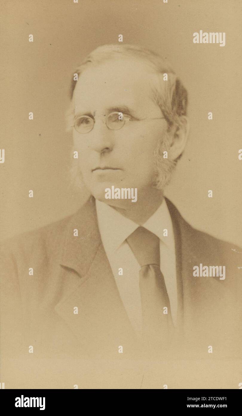 William Henry Draper, MD (carte de visite - cropped Stock Photo - Alamy