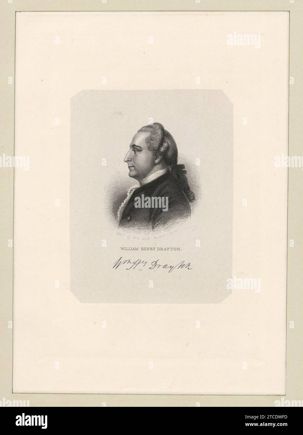 William Henry Drayton Stock Photo - Alamy