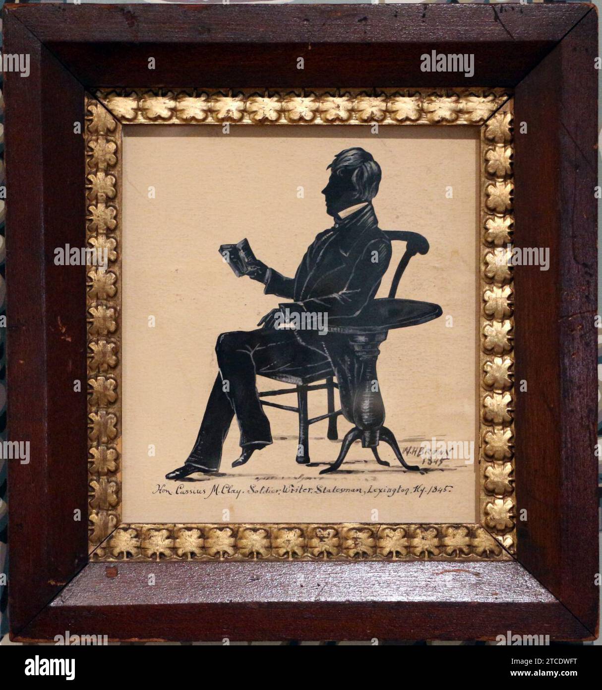 William henry brown, ritratto di cassius marcellus clay, 1845 Stock ...