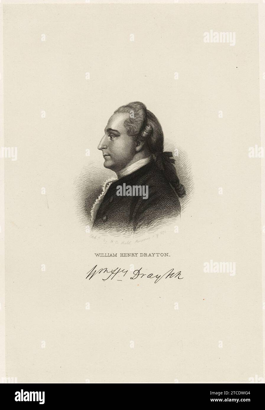 William Henry Drayton Stock Photo - Alamy