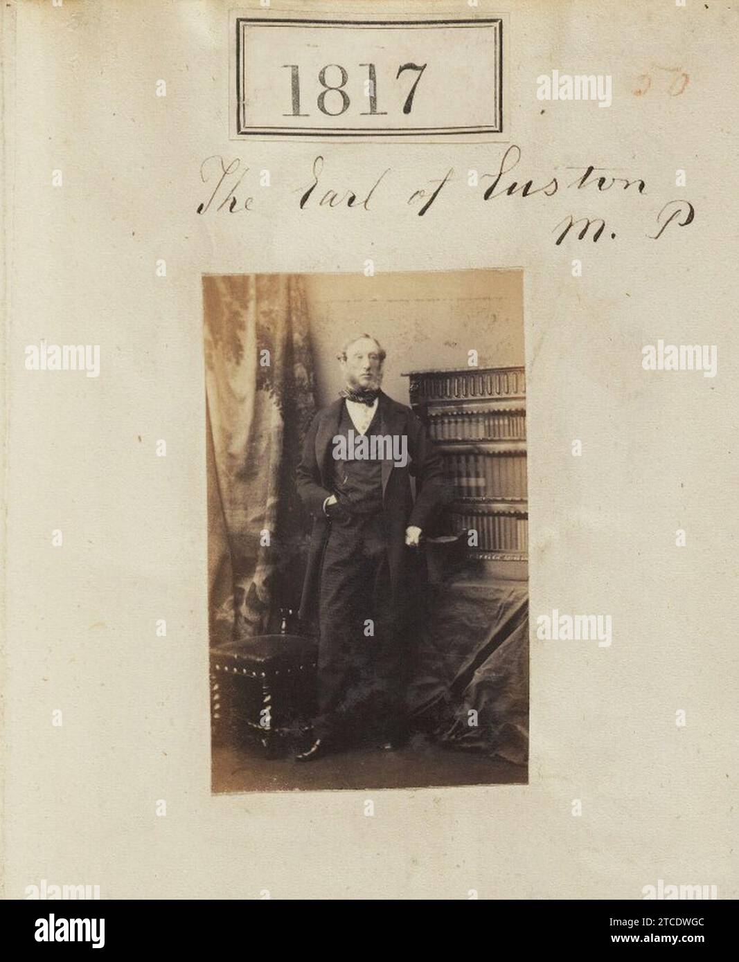 William Henry Fitzroy, 6th Duke of Grafton, by Camille Silvy Stock ...