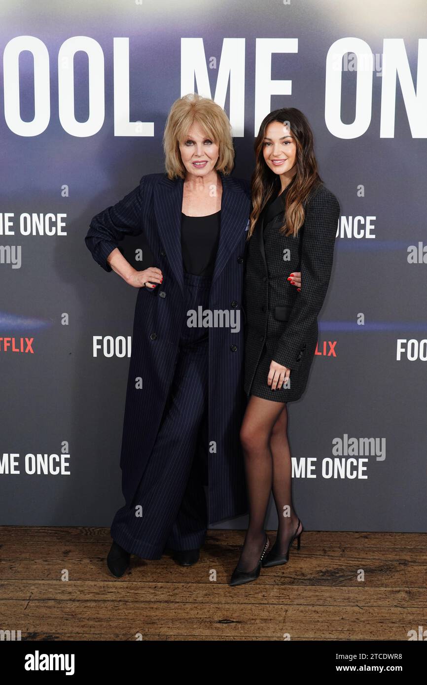 Joanna Lumley and Michelle Keegan attend a photo call for the new ...