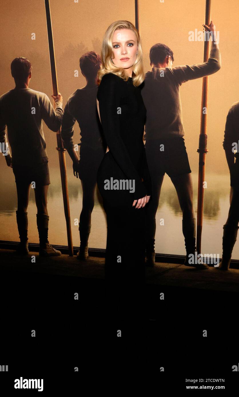 Beverly Hills, Ca. 11th Dec, 2023. Hadley Robinson at the LA Premiere ...