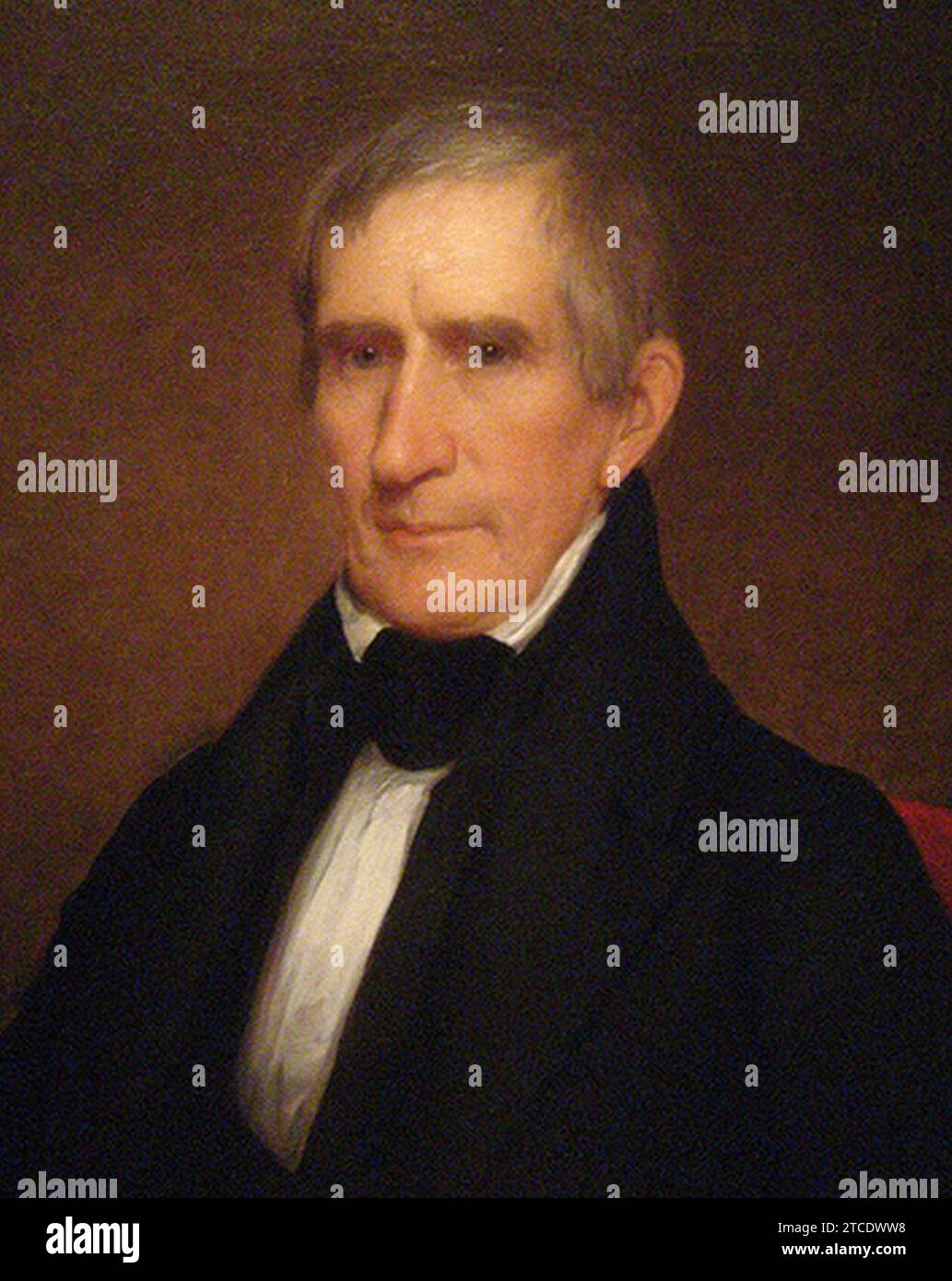 William Henry Harrison (cropped Stock Photo - Alamy