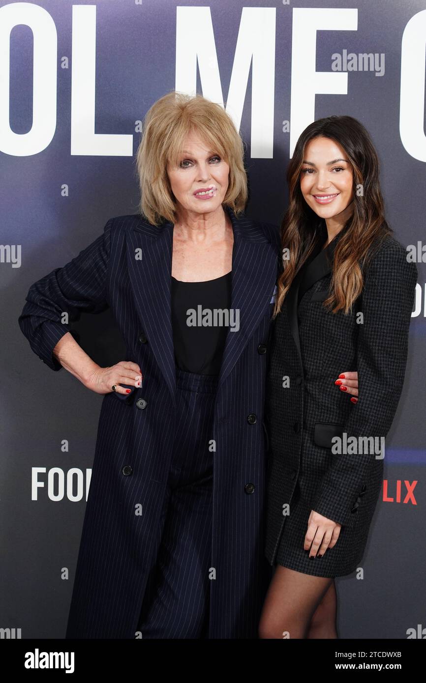 Joanna Lumley and Michelle Keegan attend a photo call for the new ...