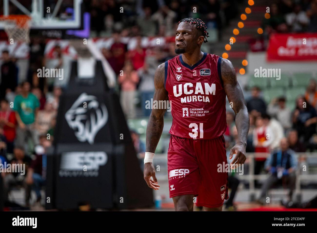 DYLAN ENNIS Serbian scoring player of UCAM Murcia CB during the match, UCAM Murcia CB vs ...