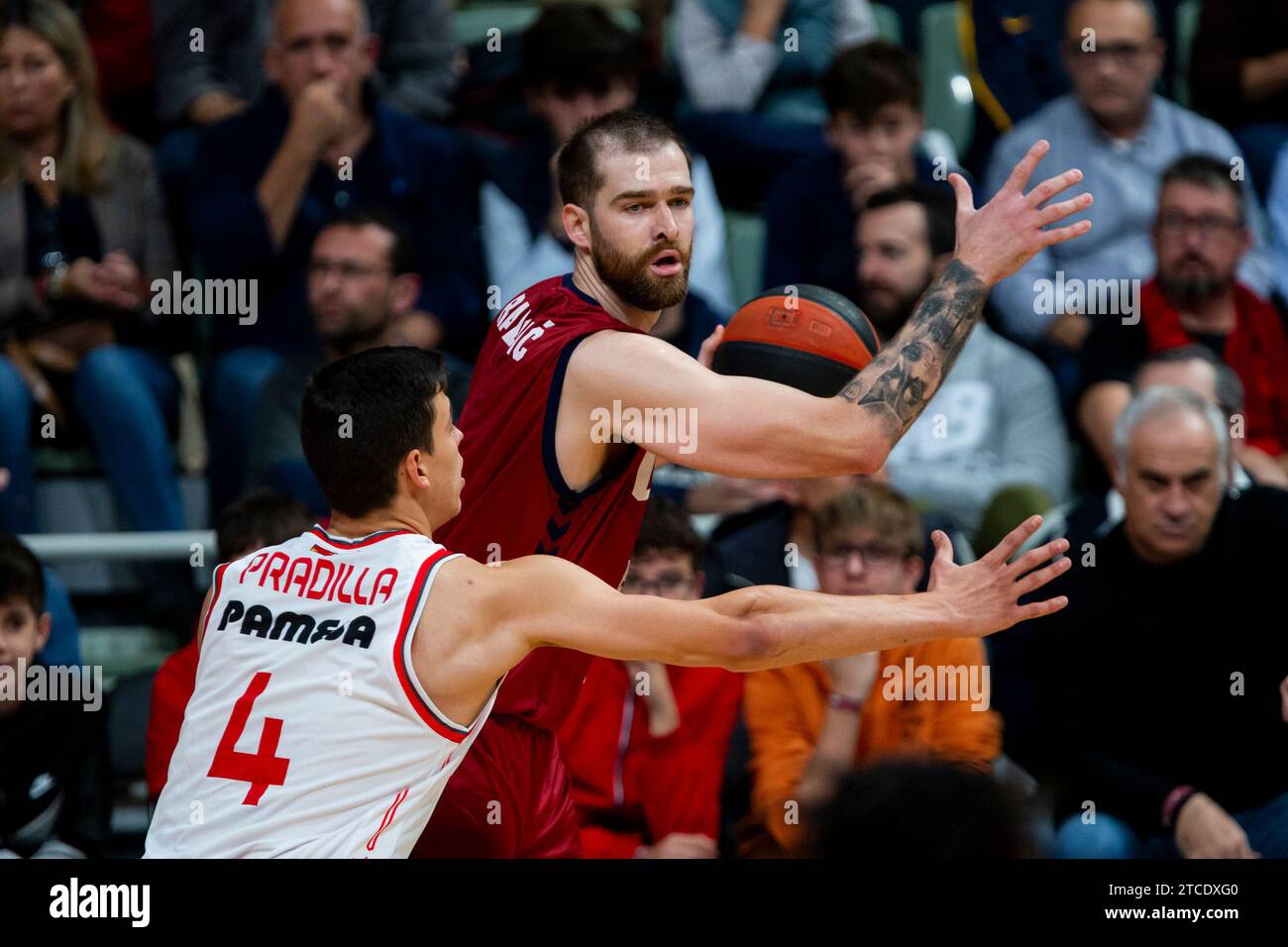 NEMANJA RADOVIC Monteenegro power forward player of UCAM Murcia CB ...