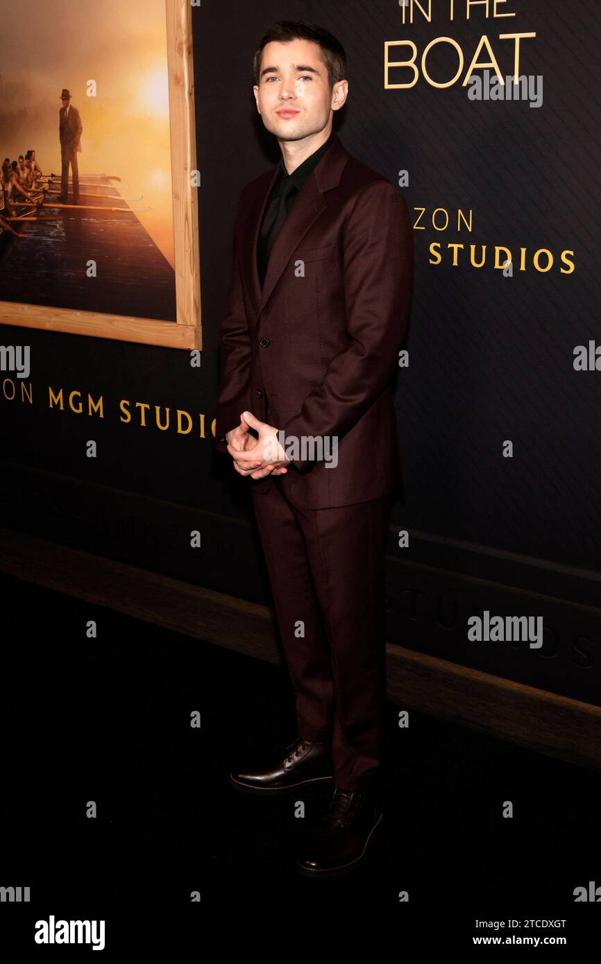 BEVERLY HILLS, CA - DECEMBER 11: Luke Slattery at the LA Premiere Of ...