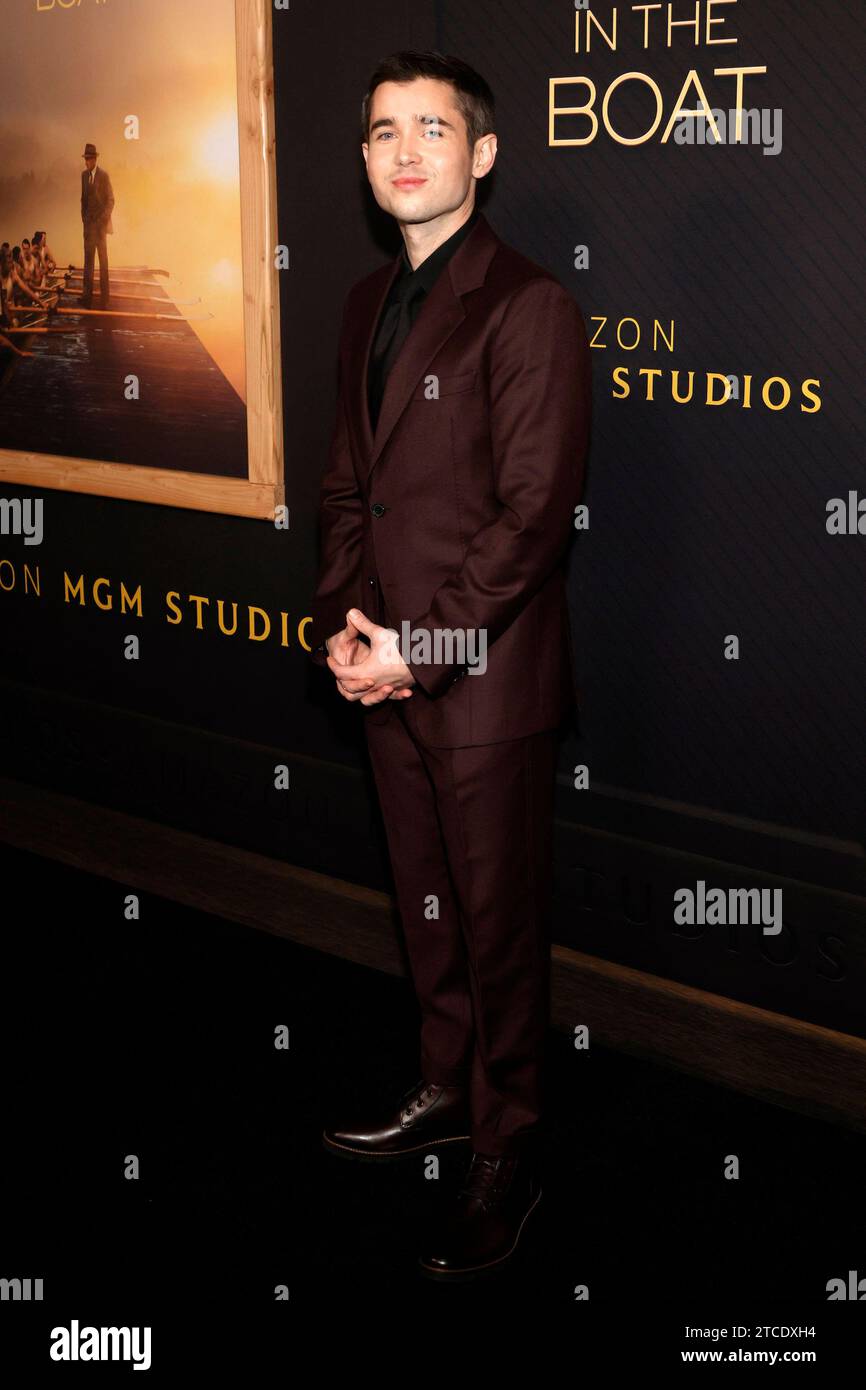 BEVERLY HILLS, CA - DECEMBER 11: Luke Slattery at the LA Premiere Of ...