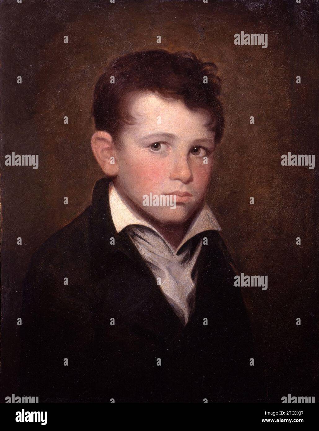 William Henry Thompson, Son of the Artist Stock Photo - Alamy