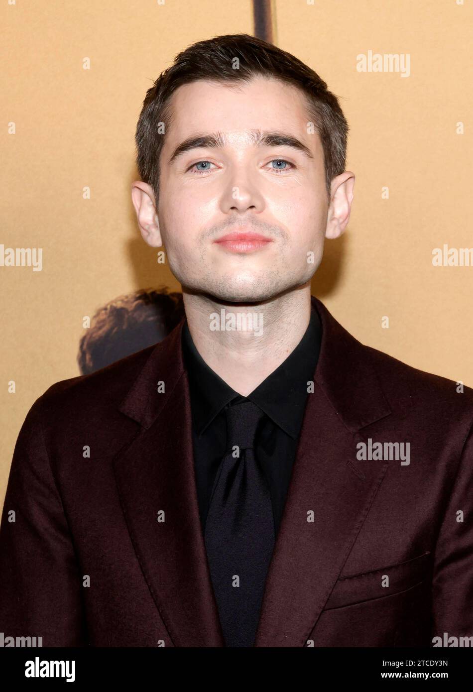 BEVERLY HILLS, CA - DECEMBER 11: Luke Slattery at the LA Premiere Of ...