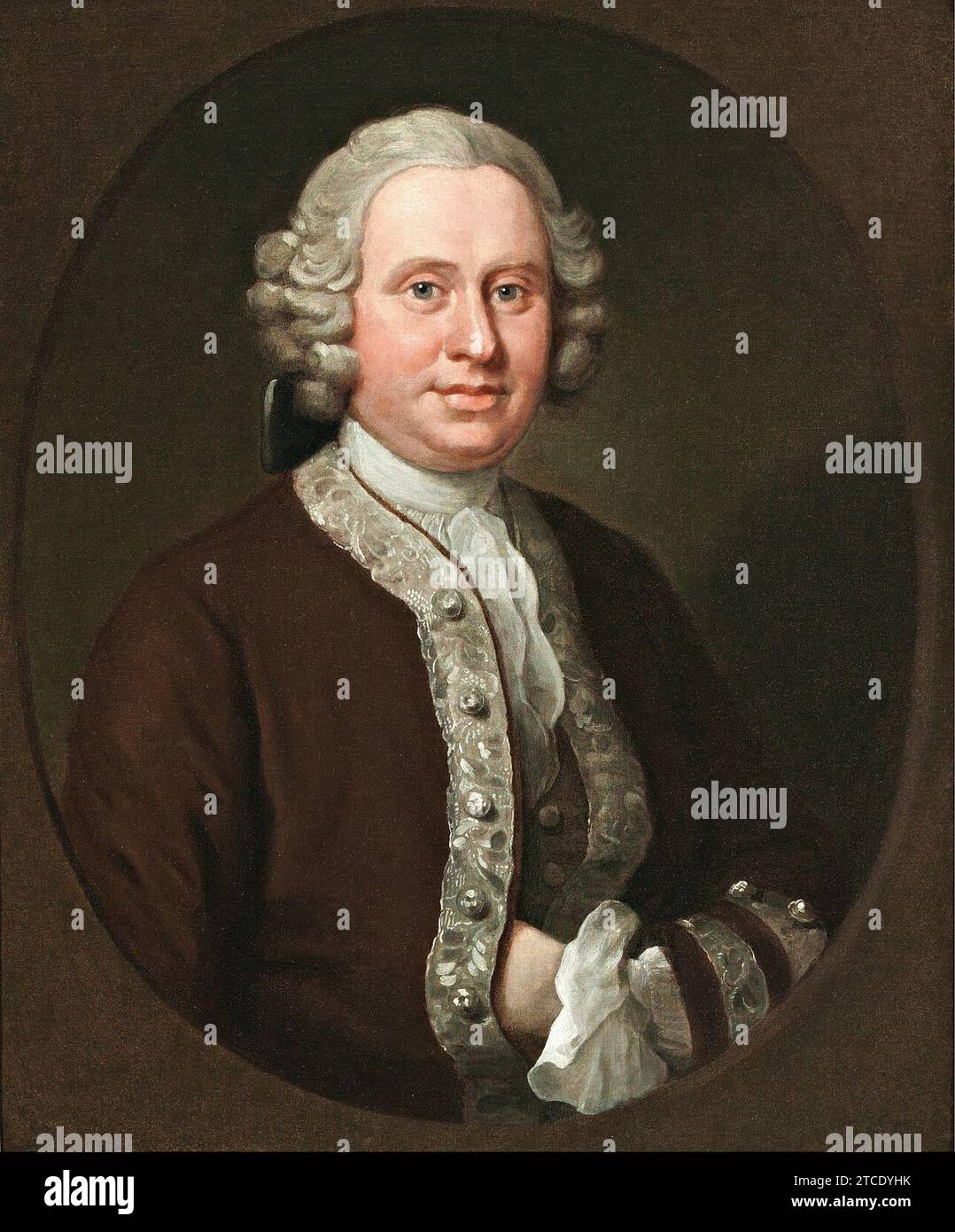 William Hogarth - William FitzHerbert Stock Photo - Alamy