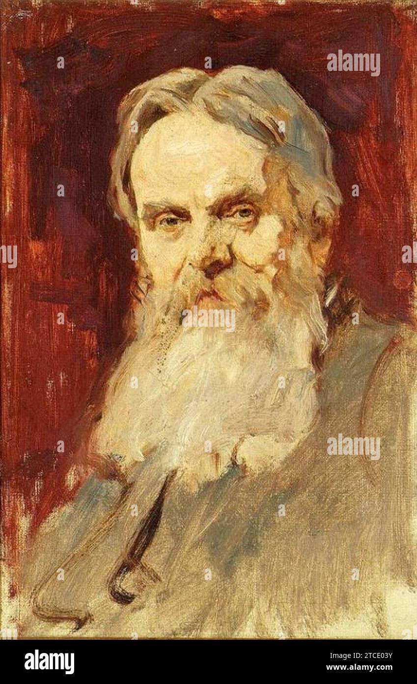 William Holman Hunt (1827-1910) - Sir George Reid Stock Photo - Alamy
