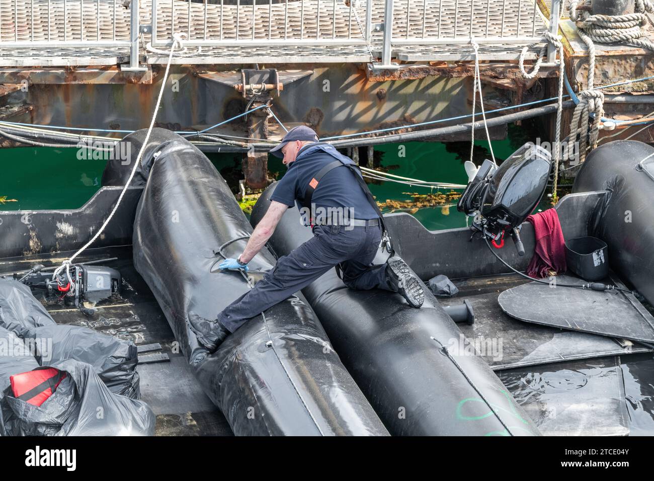 Requisitioned by border force hi-res stock photography and images - Alamy
