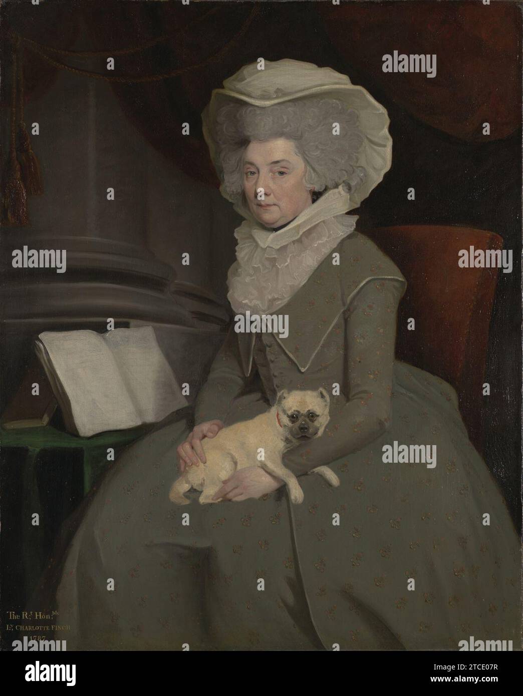 William Hopkins (active 1787–1811) - Lady Charlotte Finch (1725–1813 ...