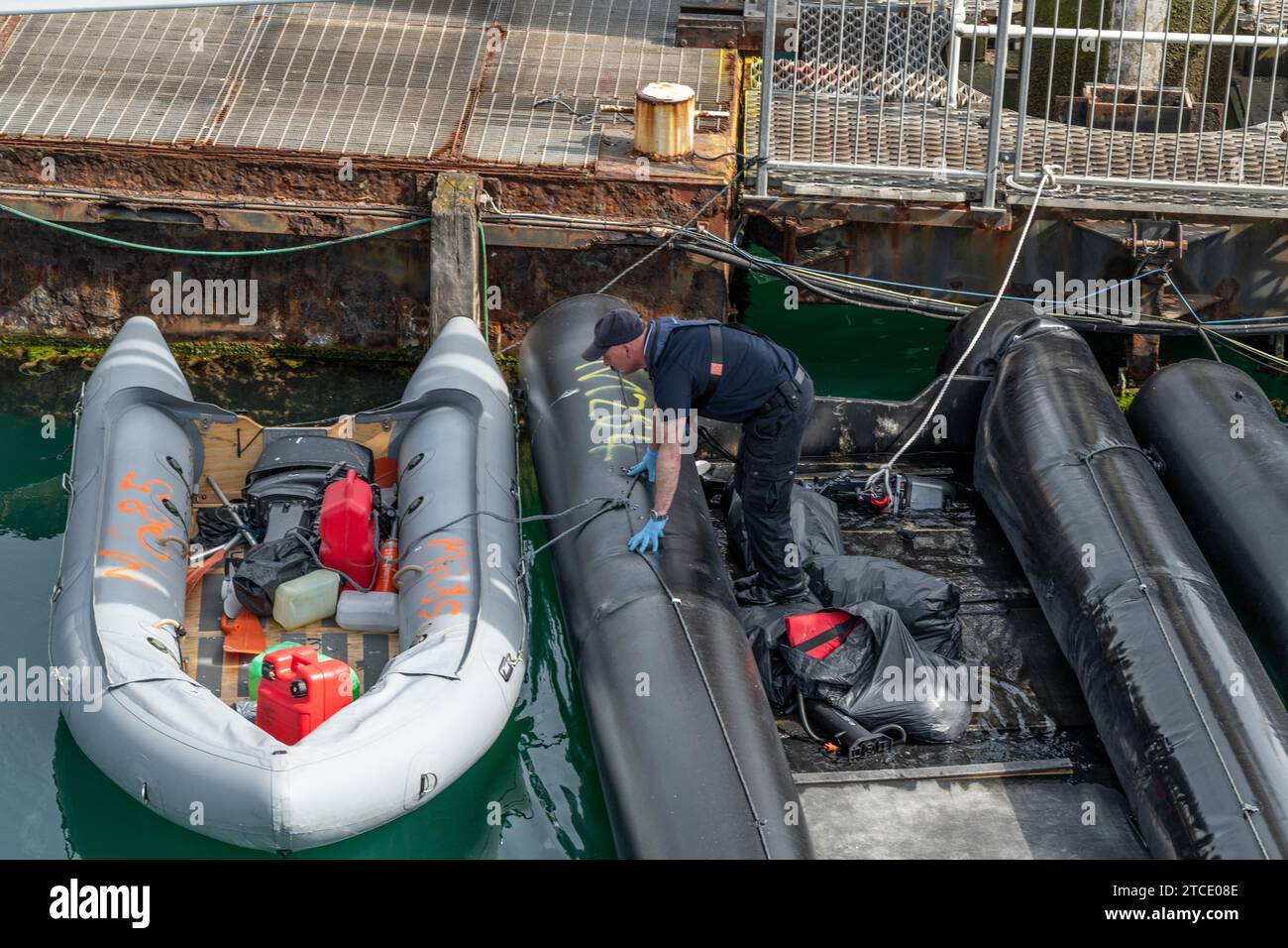 Requisitioned by border force hi-res stock photography and images - Alamy