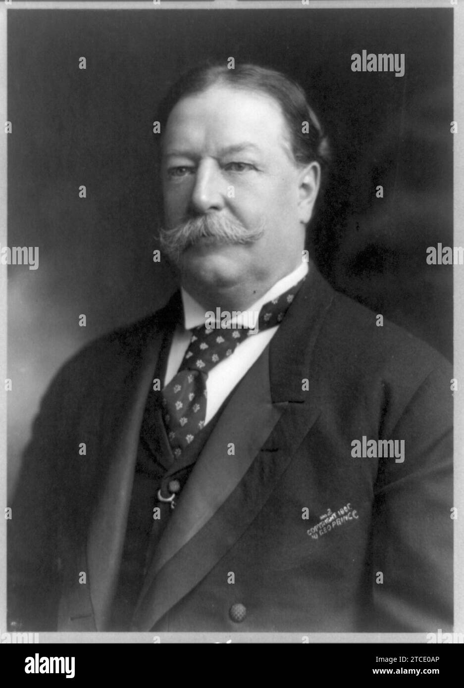William Howard Taft, head-and-shoulders portrait, facing left Stock ...
