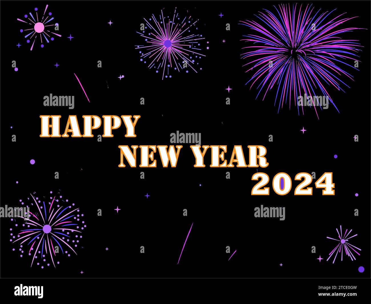 2024 greetings Stock Vector Images - Alamy