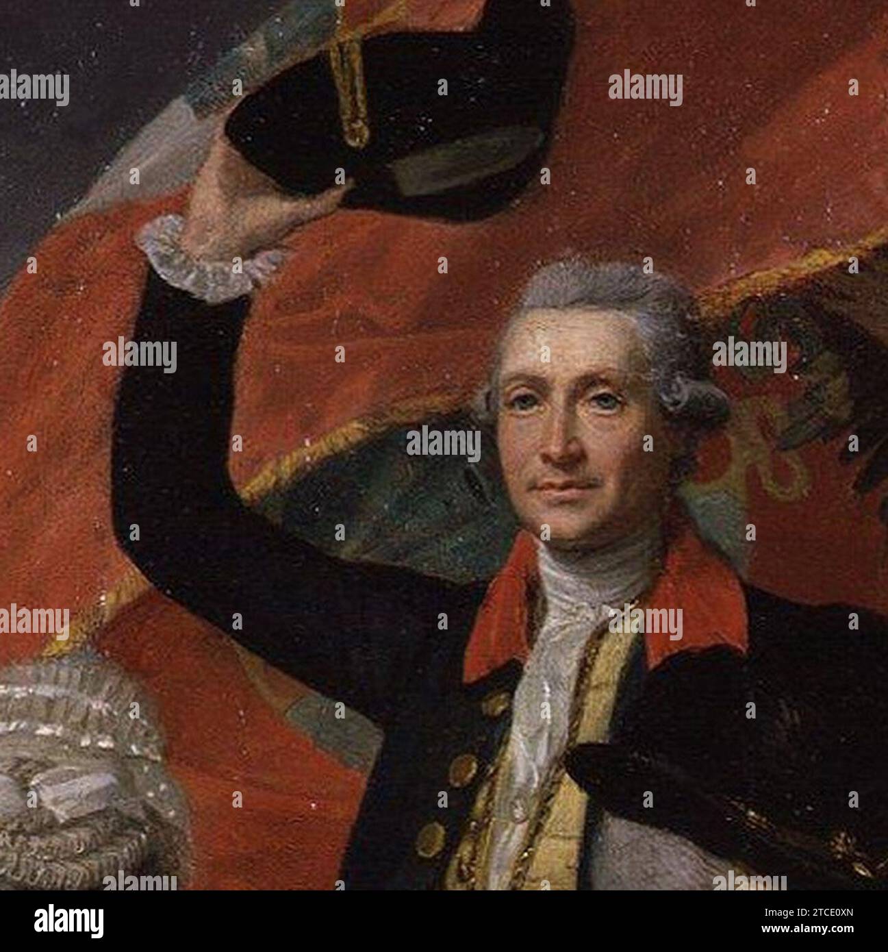 William in The Sharp Family by Johann Zoffany cropped Stock Photo - Alamy
