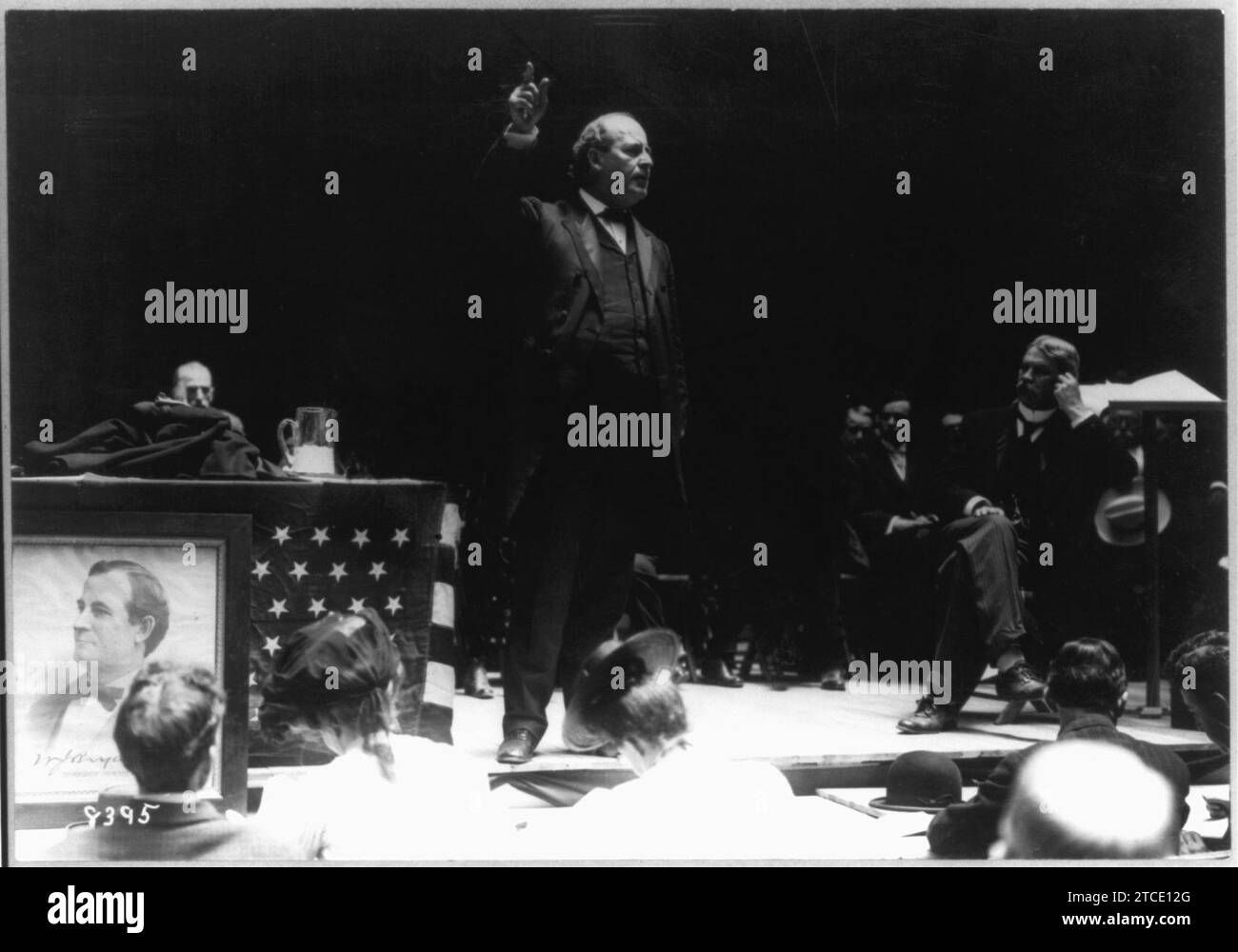 William J. Bryan, 1860-1925, full length portrait, on speaker's ...