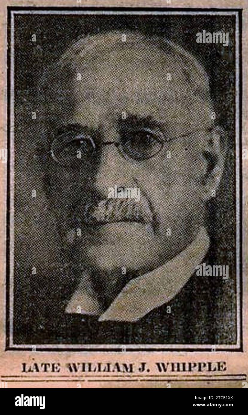 William Jay Whipple Stock Photo - Alamy