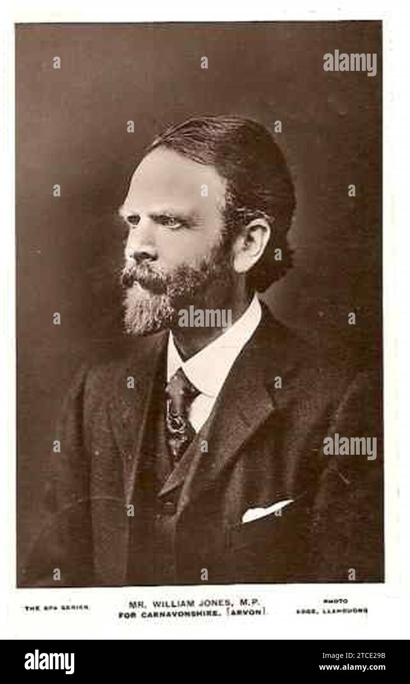 William Jones AS Arfon Stock Photo - Alamy