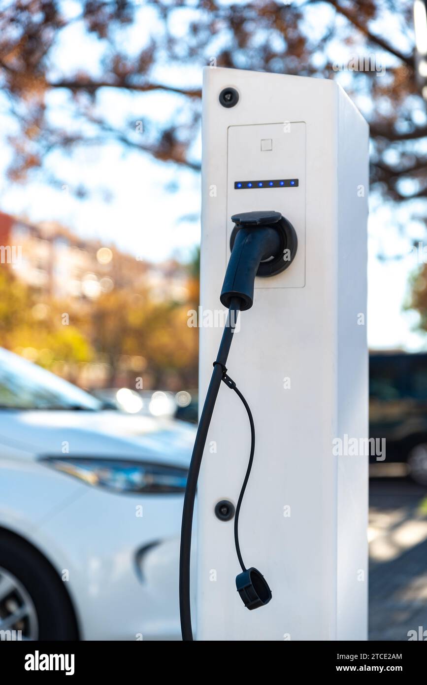 Public ev charging stations hi-res stock photography and images - Alamy