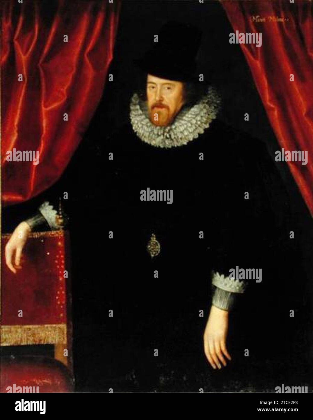 William Larkin Sir Francis Bacon 2 Stock Photo - Alamy