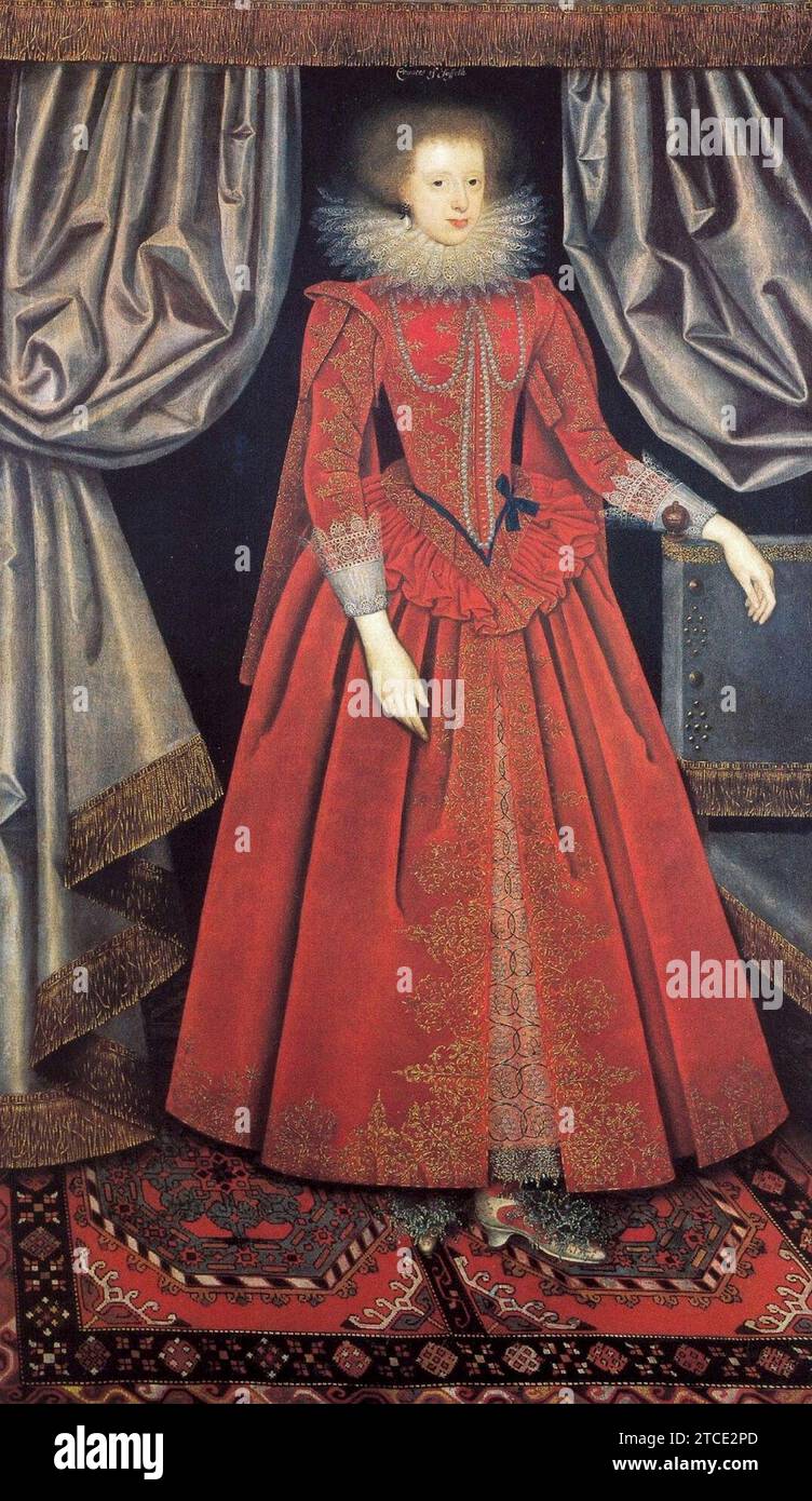 William Larkin Catherine Howard 1st Countess of Suffolk Stock Photo - Alamy