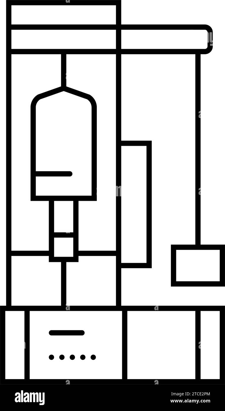 creep testing materials engineering line icon vector illustration Stock ... creep testing materials engineering line icon vector illustration Stock ...