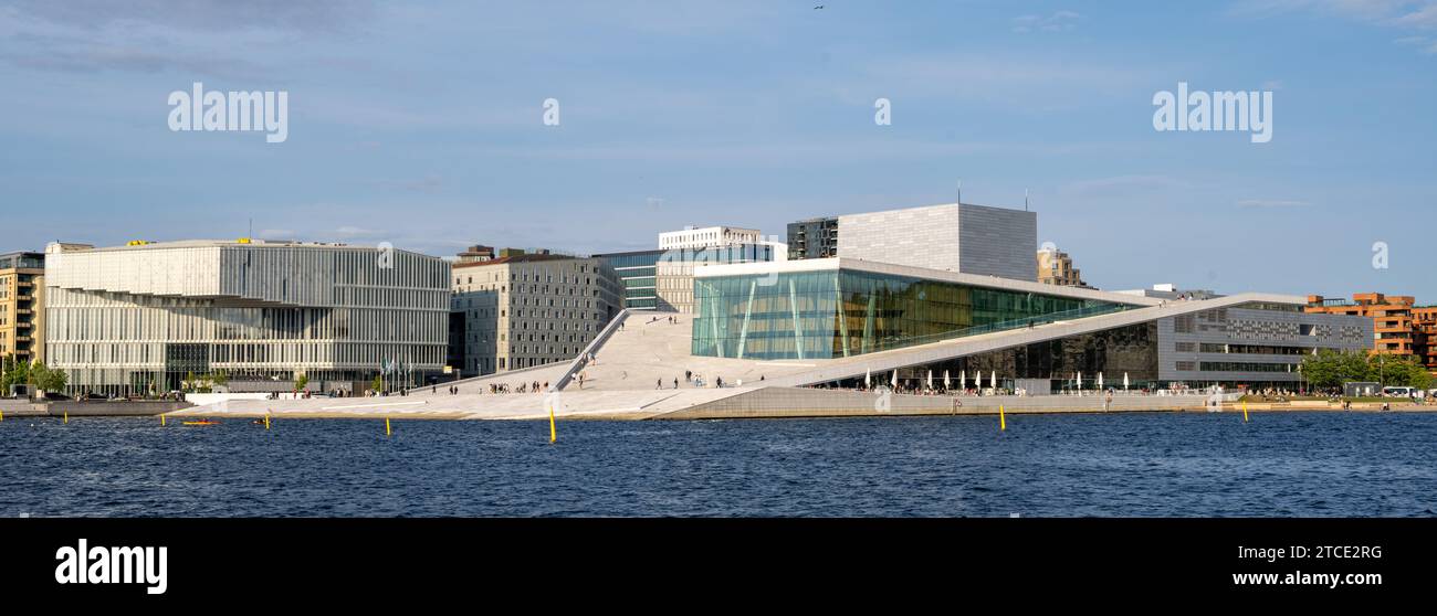 Oslo opera House on the waterfront Stock Photo - Alamy