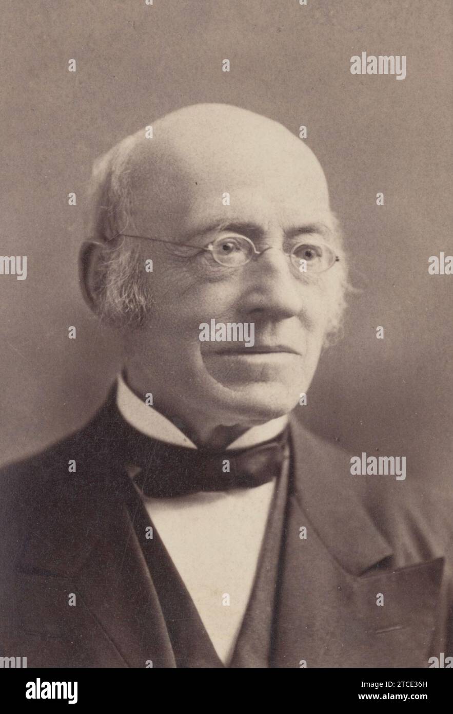 William Lloyd Garrison, bust portrait, facing slightly right - J ...
