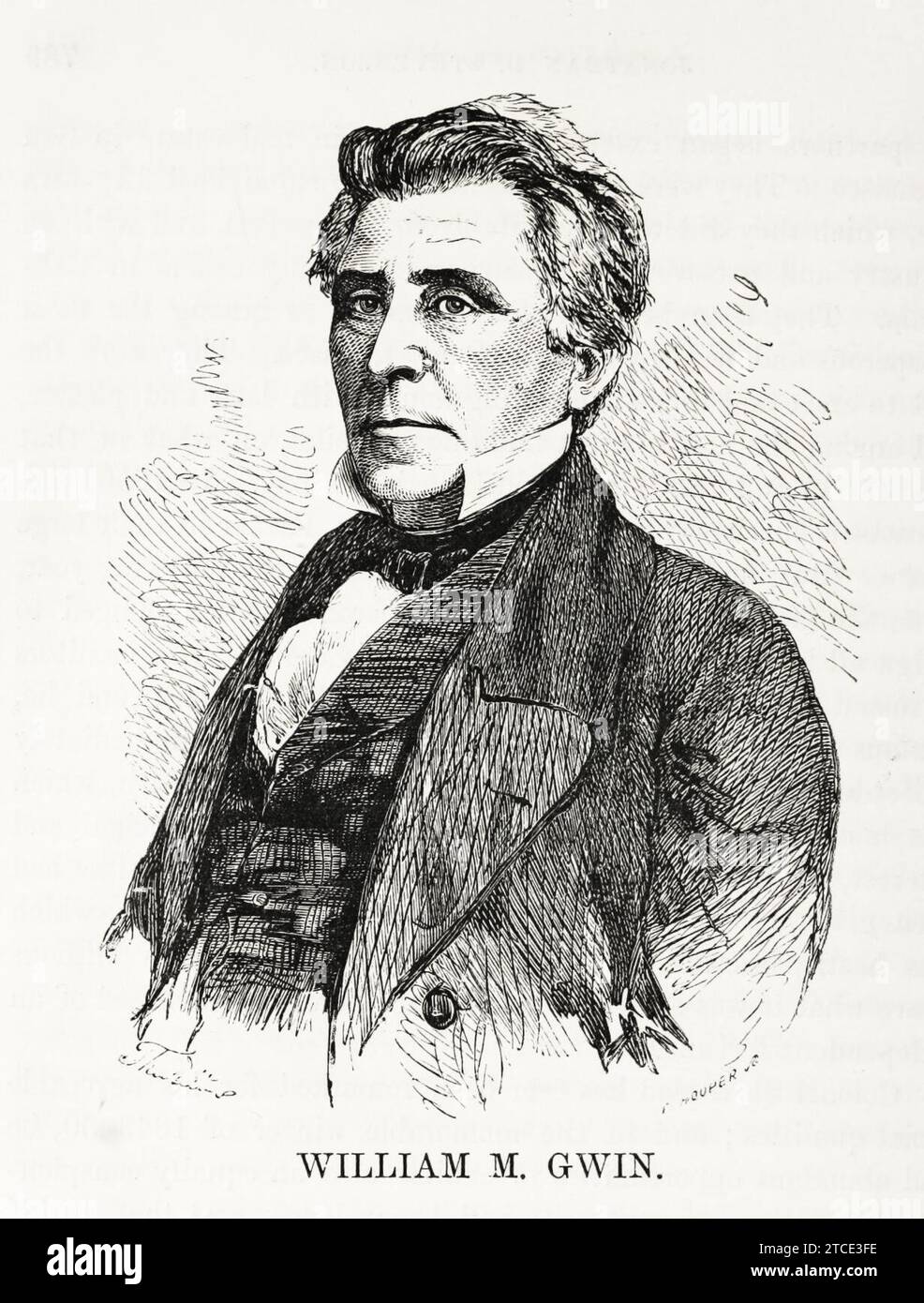 William gwin hi-res stock photography and images - Alamy