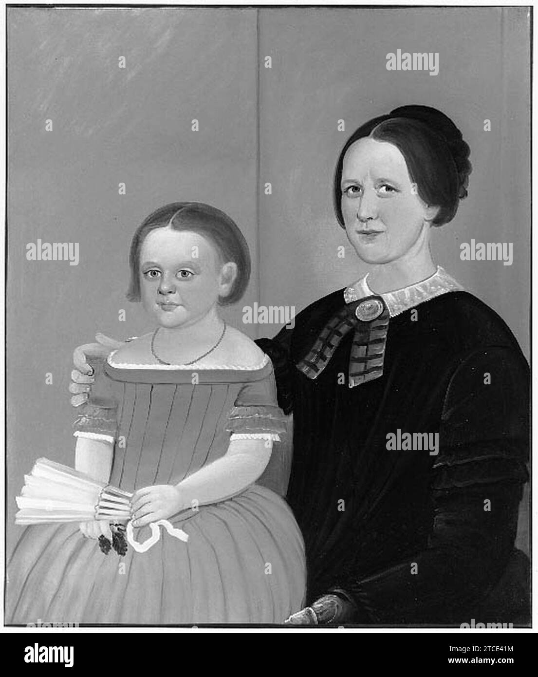 William Matthew Prior - Mother and Daughter Stock Photo - Alamy