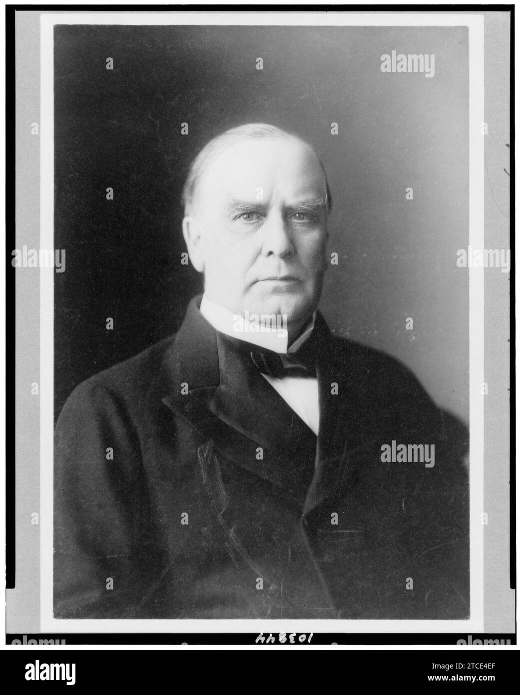 William McKinley, half-length portrait, facing slightly right) - Parker ...