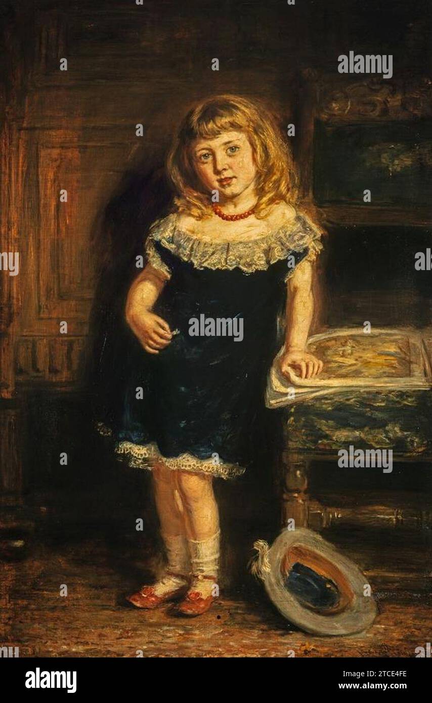 William McTaggart - Molly (Mary Gavin, 1870 - 1942 Stock Photo - Alamy